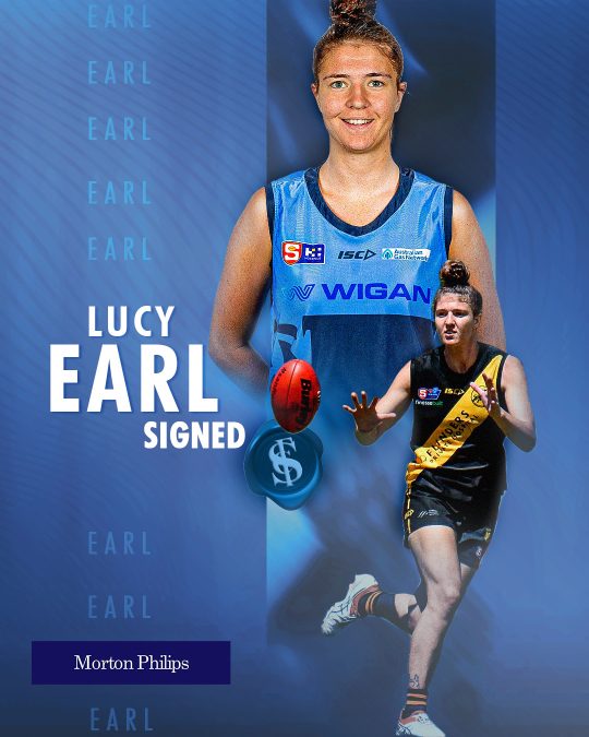 SIGNED: Lucy Earl - Sturt Football Club
