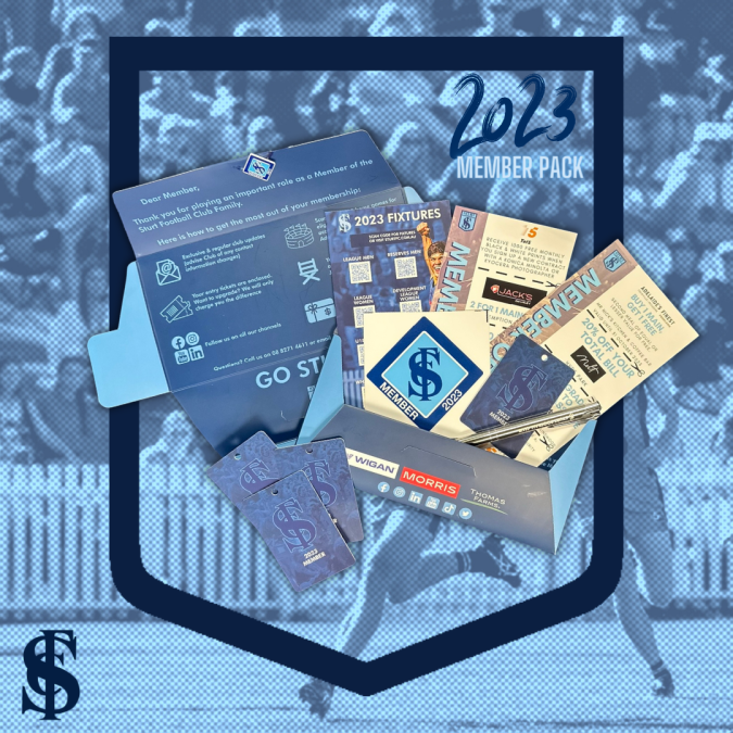 2023 Membership Packs - Sturt Football Club