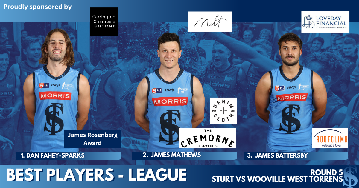 League best, R5 - Sturt Football Club