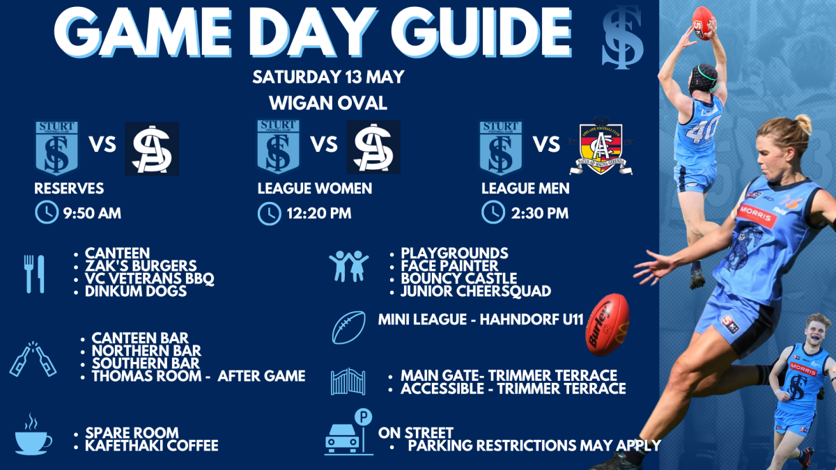 Game Day Guide | 13 May - Sturt Football Club
