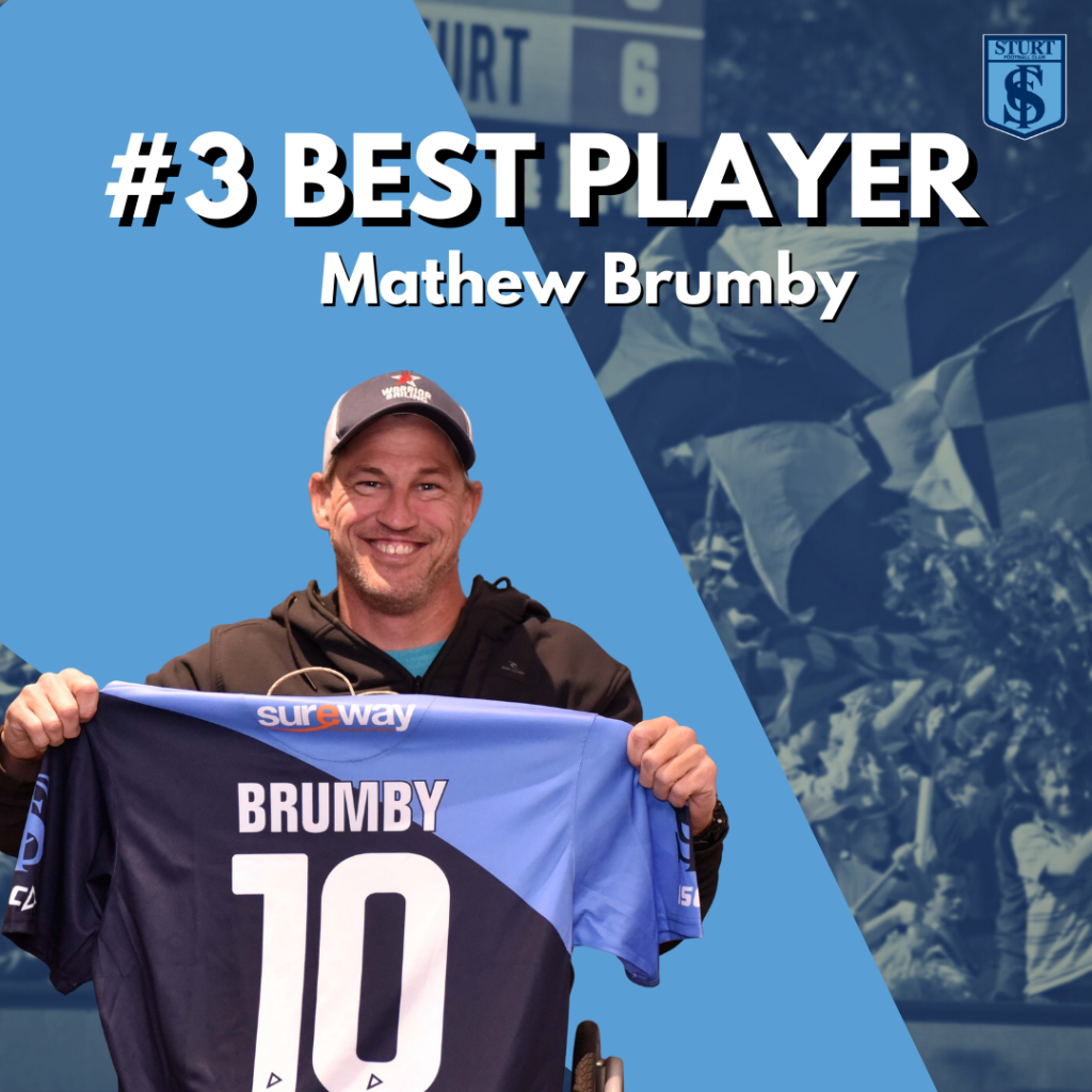 Mathew Brumby 3 - Sturt Football Club