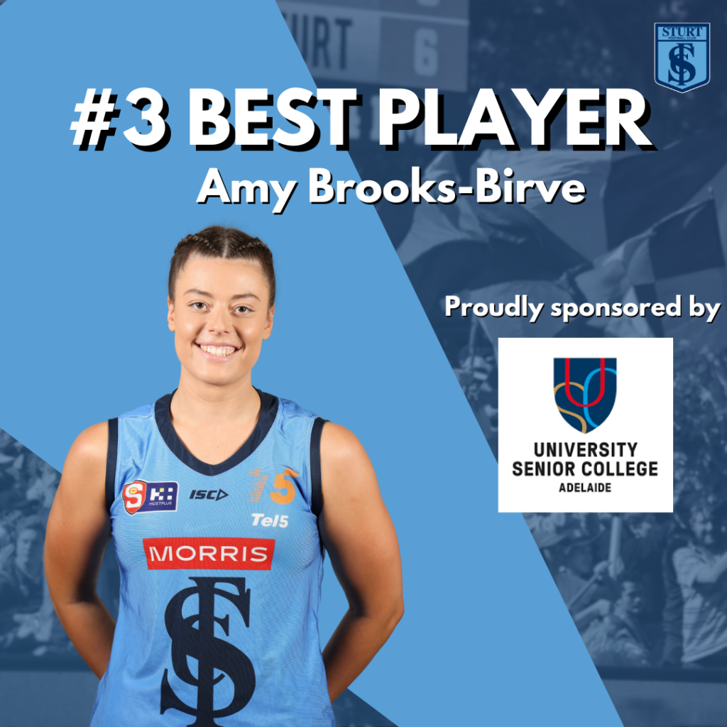 Amy Brooks-Birve 3 - Sturt Football Club