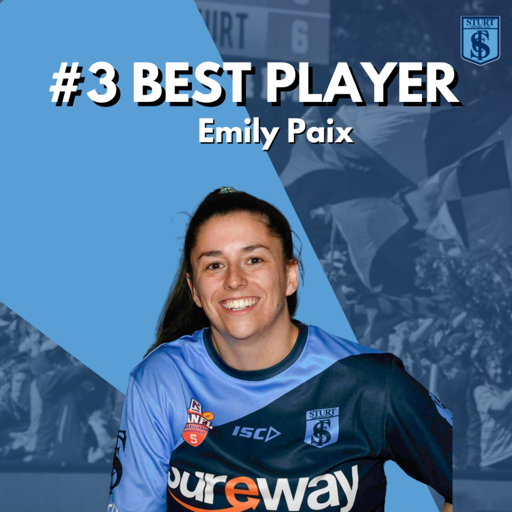 Emily Paix 3 - Sturt Football Club
