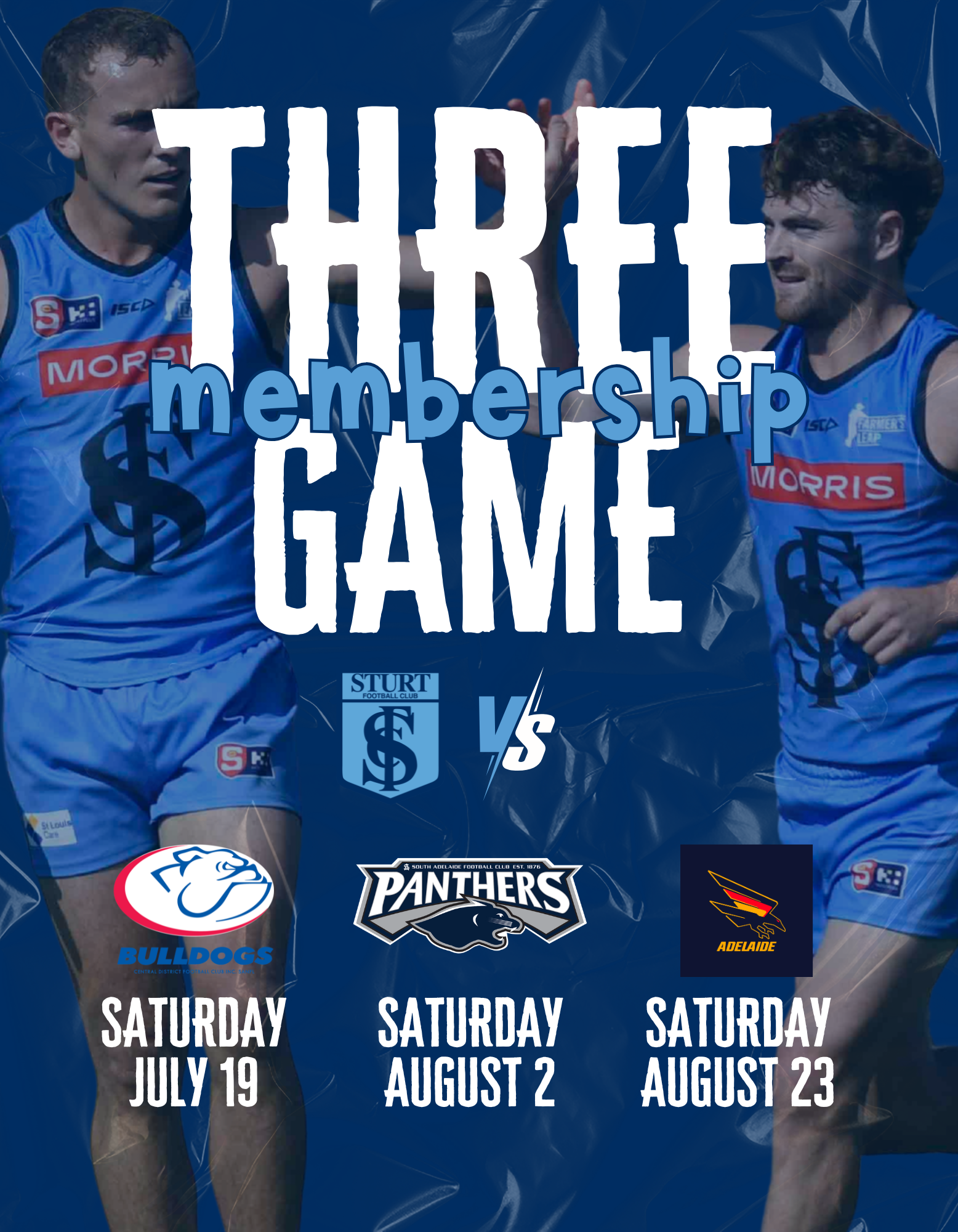 3-Game Membership - Sturt Football Club
