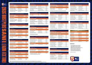 2026 Hostplus SANFL Mens League Fixture - Sturt Football Club